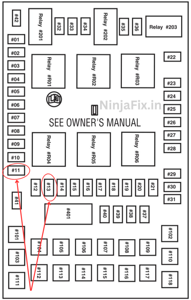 2005 Ford F-150 AC Fuse and Relay Location - Ninja Fix